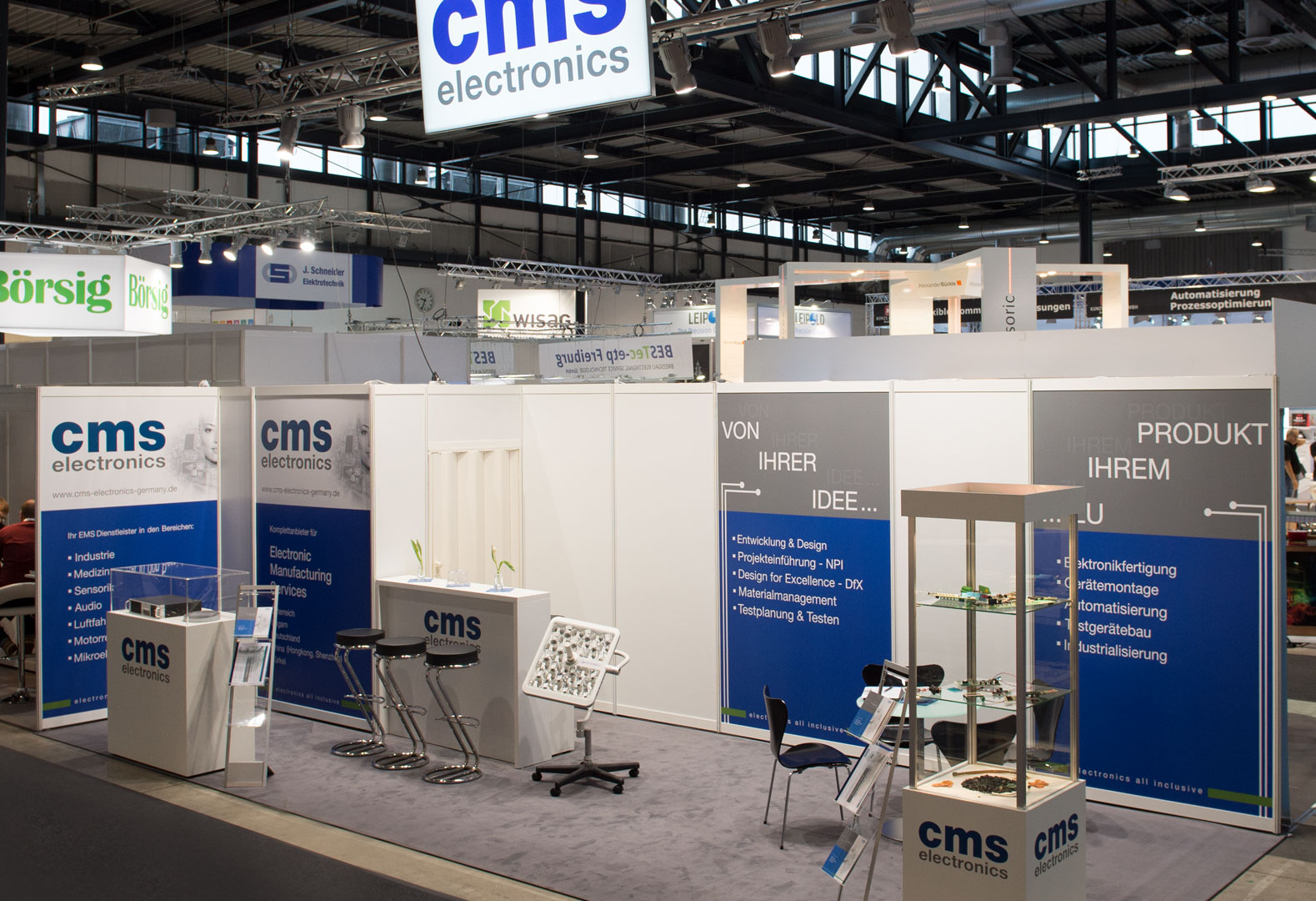 CMS electronics GmbH, i+e Freiburg, 28 qm