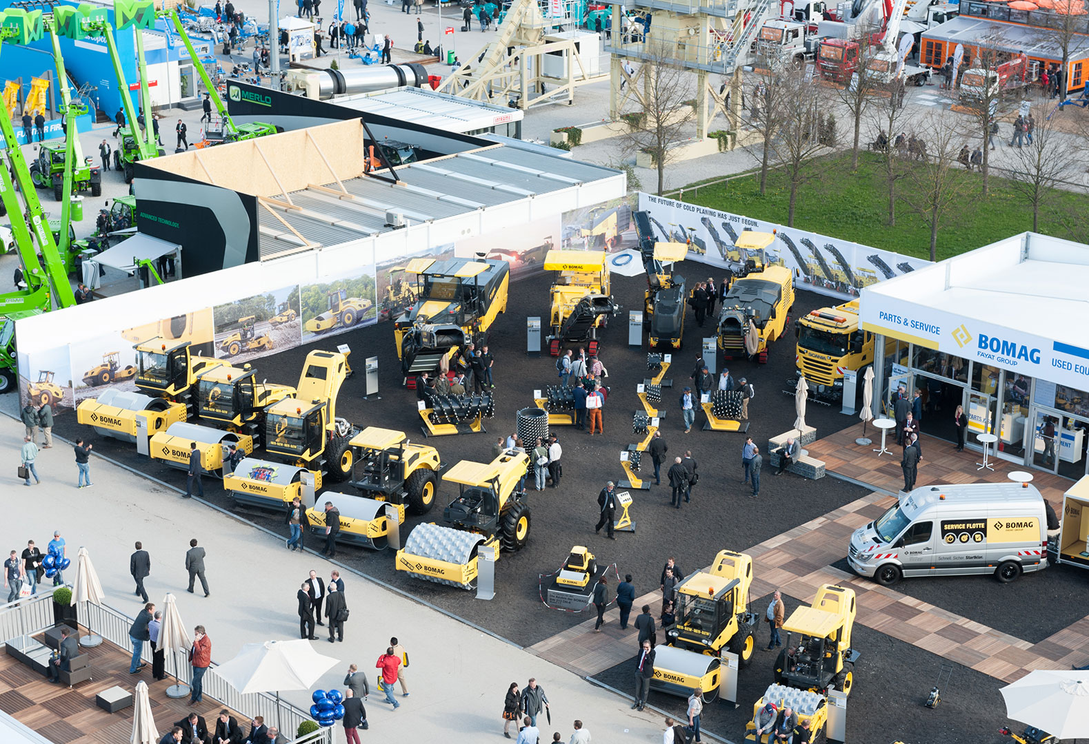 FAYAT GROUP mit 4800 qm auf der Bauma in München