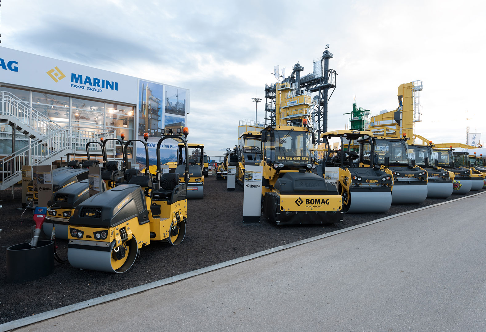 FAYAT GROUP mit 4800 qm auf der Bauma in München
