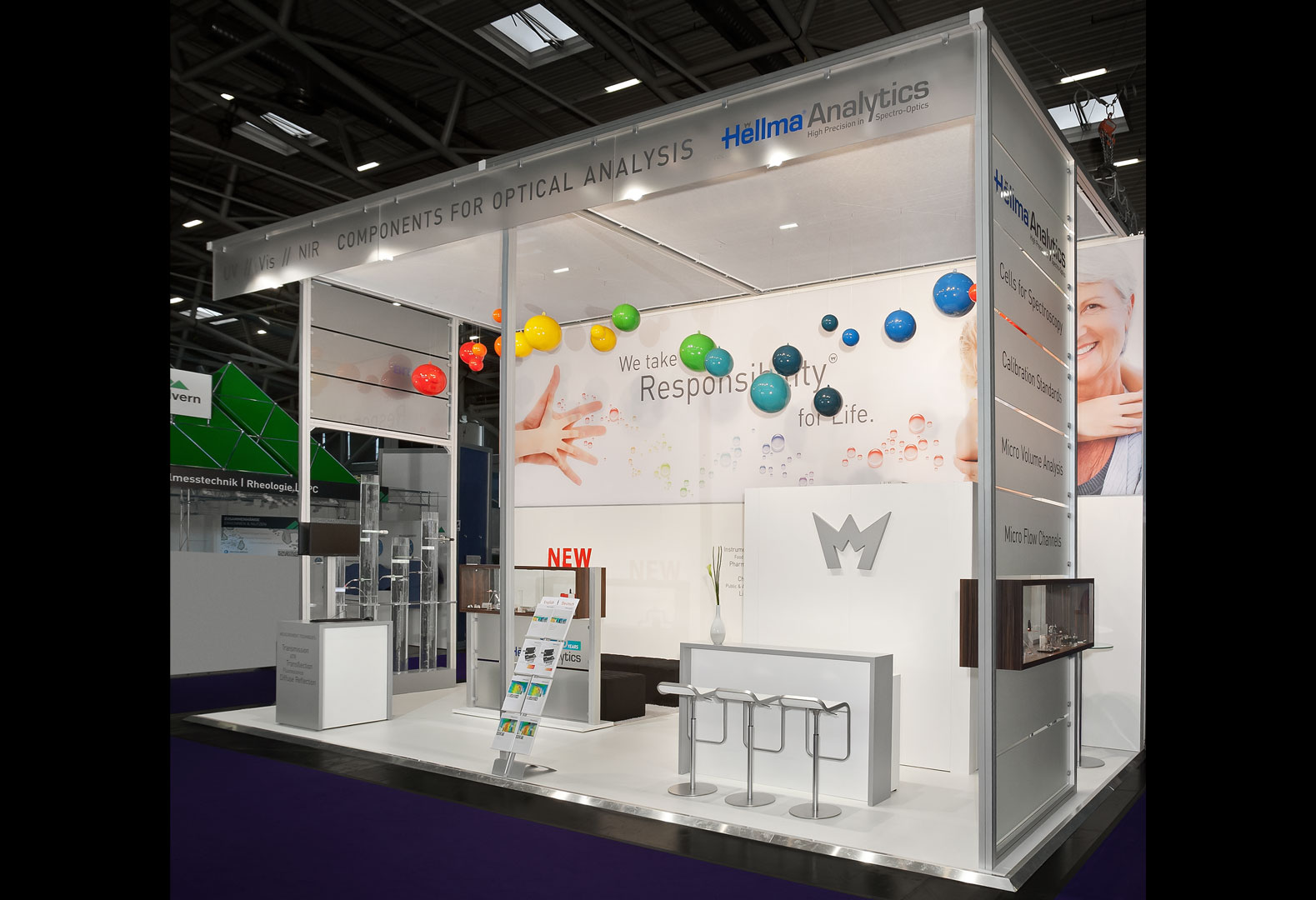 Hellma, Analytica München, 36 qm