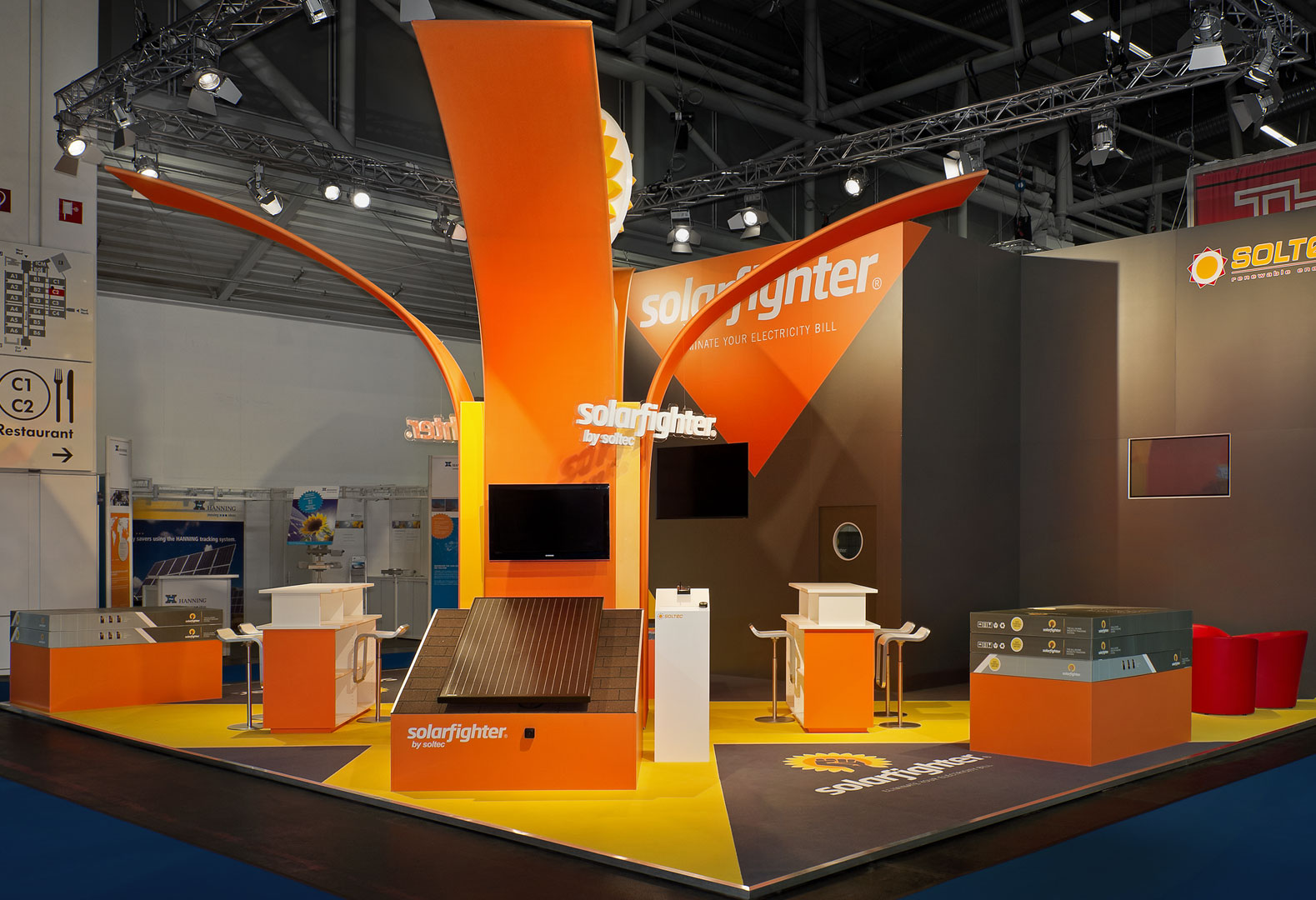 Soltec Energías Renovables S.L., Intersolar Munich, 100 sqm